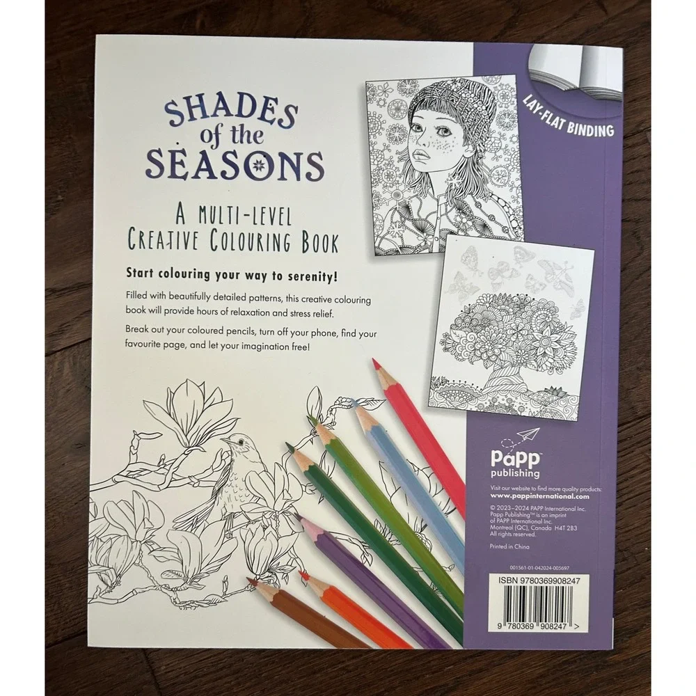 Other | Shades Of Seasons Colouring Book | Poshmark